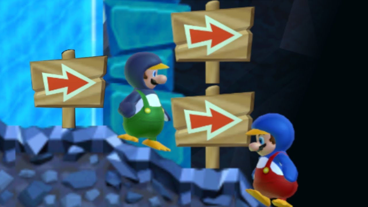 New Super Mario Bros. Wii Frozen World 2 - Walkthrough - #01 - YouTube