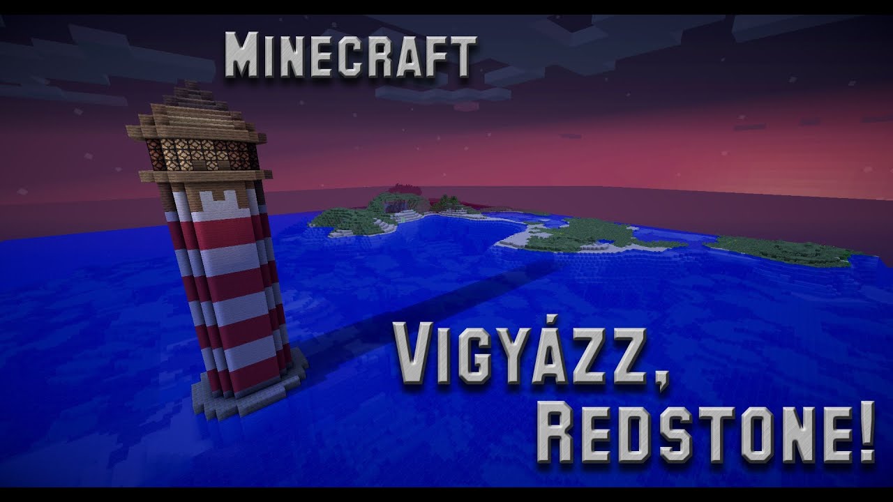 Minecraft - Világítótorony egyszerűen - YouTube
