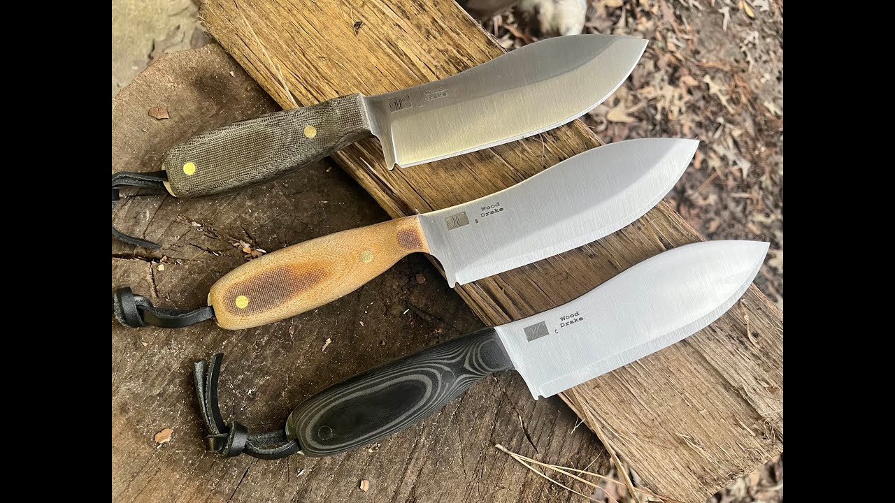 WC Knives Wood Drake 1st Run Preorder - YouTube