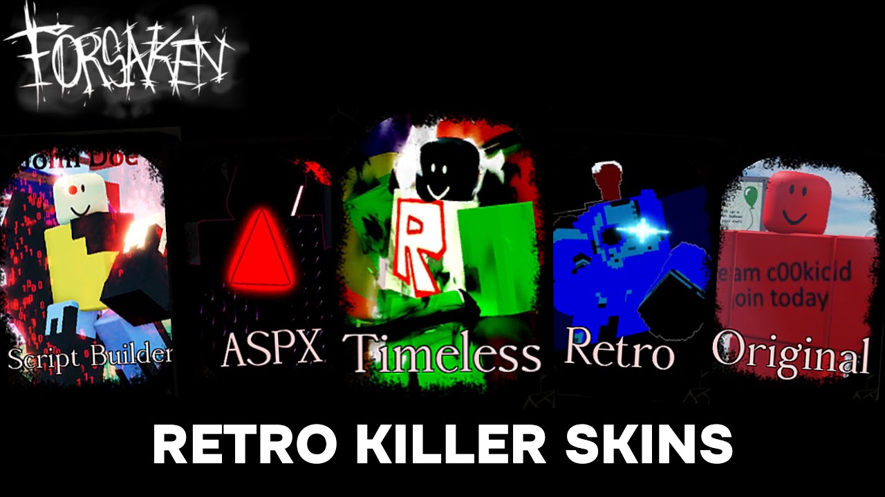 SERVER WIPING WITH RETRO KILLER SKINS! | Forsaken - YouTube