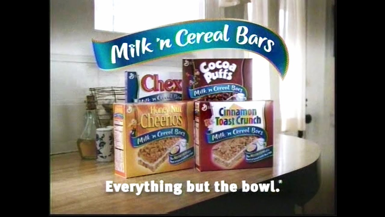 General Mills Milk 'N Cereal Bars Commercial, The WB KBWB-TV 20 (Aug 21 ...