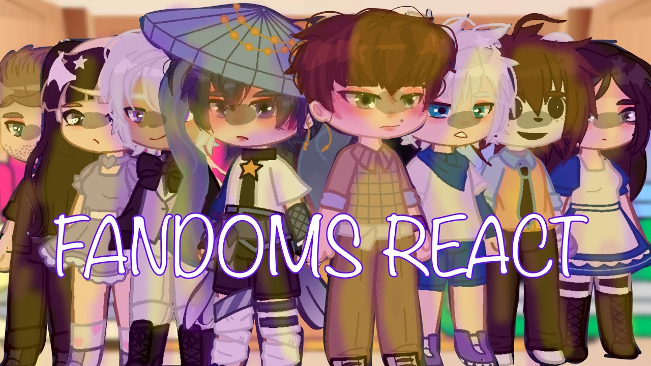 Fandoms react to each others || introduction - YouTube