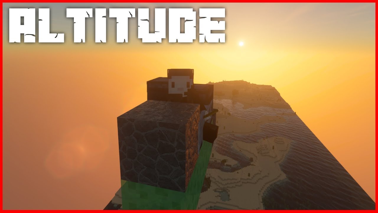 Minecraft Altitude Server: Flying Over The World! - YouTube