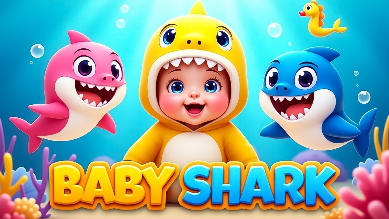 Baby Shark Dance 🦈 Fun Moves for Kids and Toddlers - YouTube