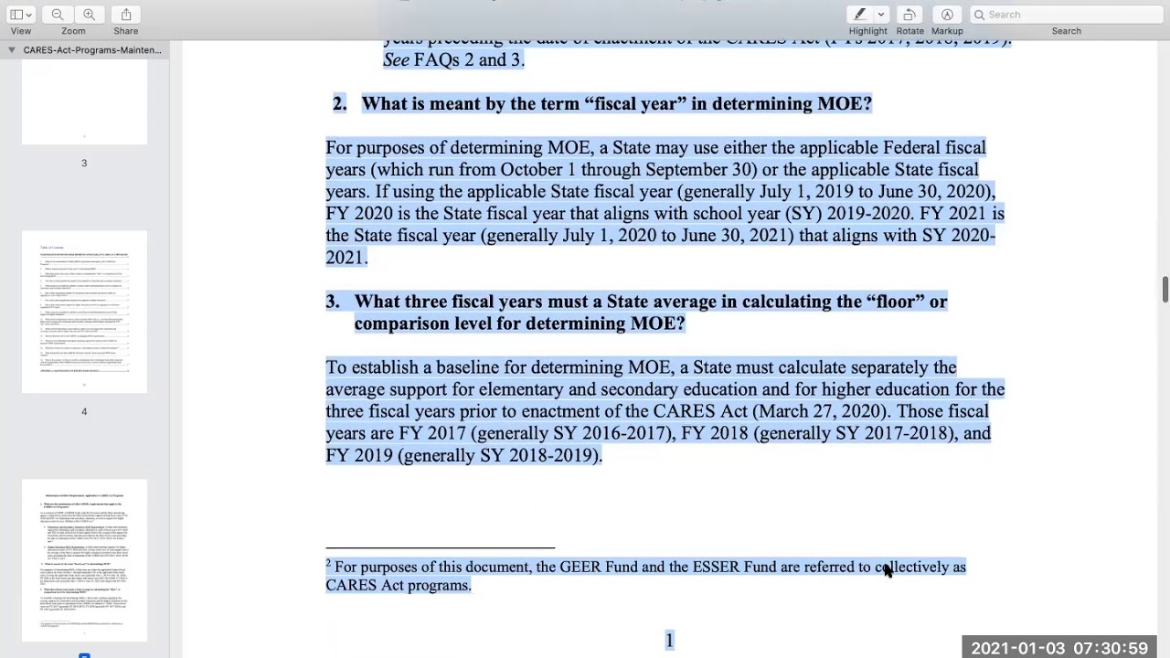 MOE what is it? It is not really talked about what is really talked ...