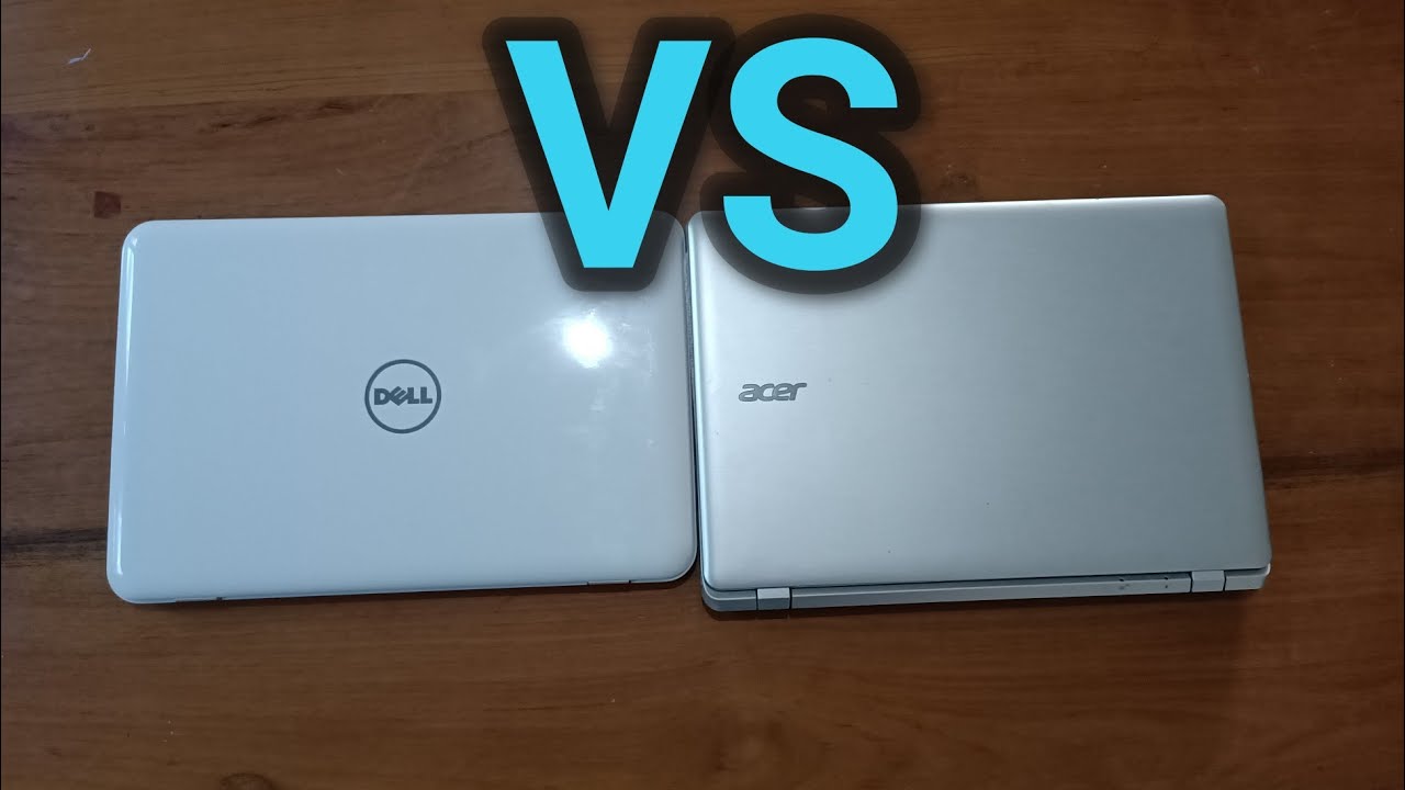 LAPTOP DELL VS ACER - YouTube