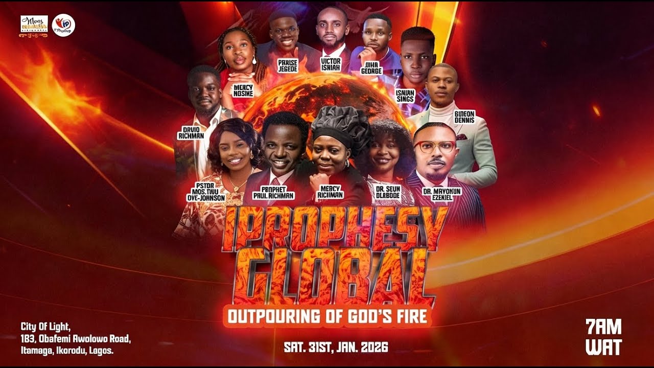 IPROPHESY GLOGAL 2026 | OUTPOURING OF GOD'S FIRE - YouTube