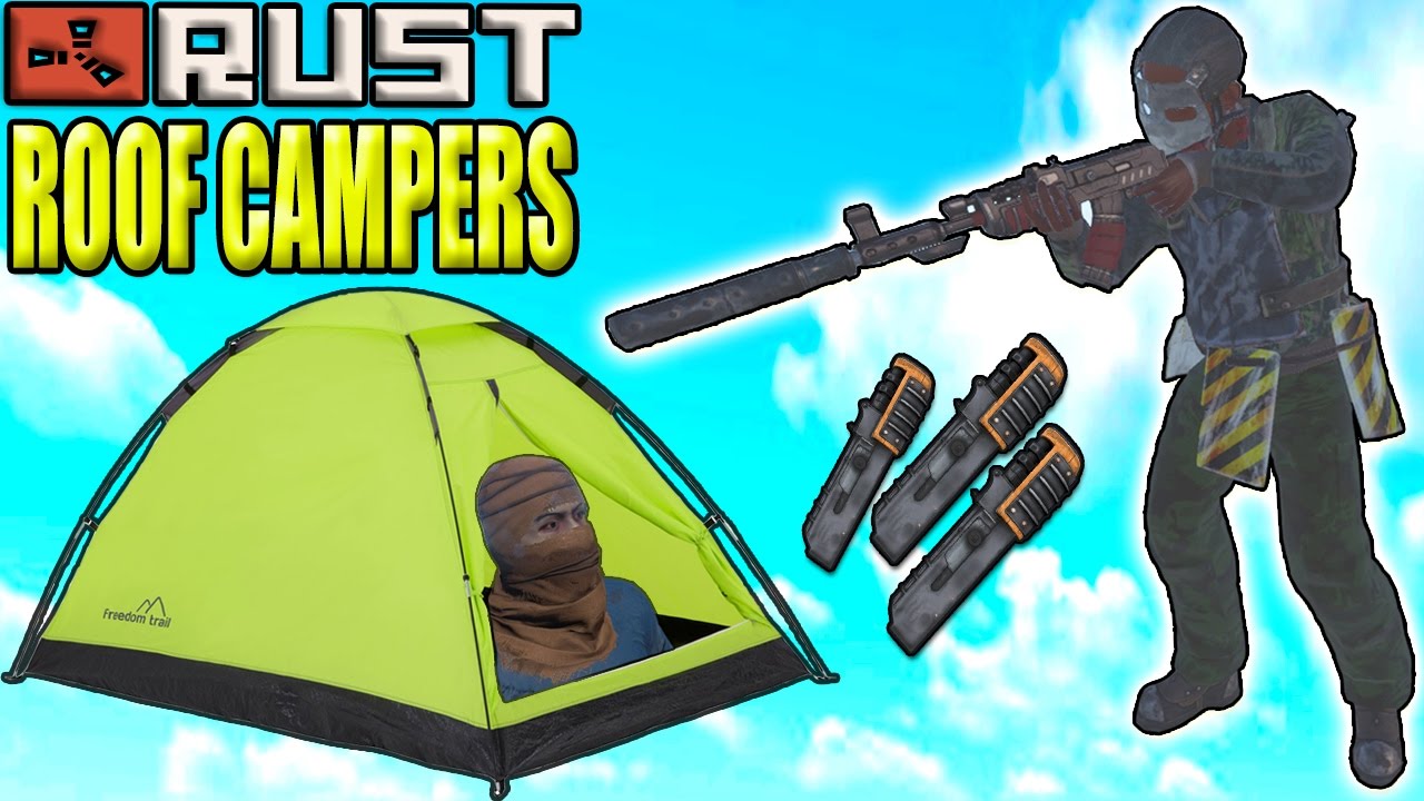 Rust: Raiding ROOF CAMPERS for RIFLE BODIES - Airdrop Fight PvP ...