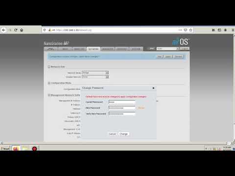 How to Setup Ubnt NanoStation M2 as Station - YouTube