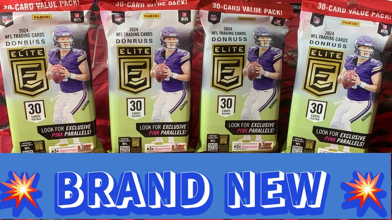 💥 FIRST LOOK 💥 2024 NFL ELITE DONRUSS 💥 RIPPIN SOME FAT PACKS💥 # ...