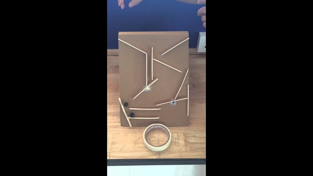 Chain Reaction Marble Run - YouTube