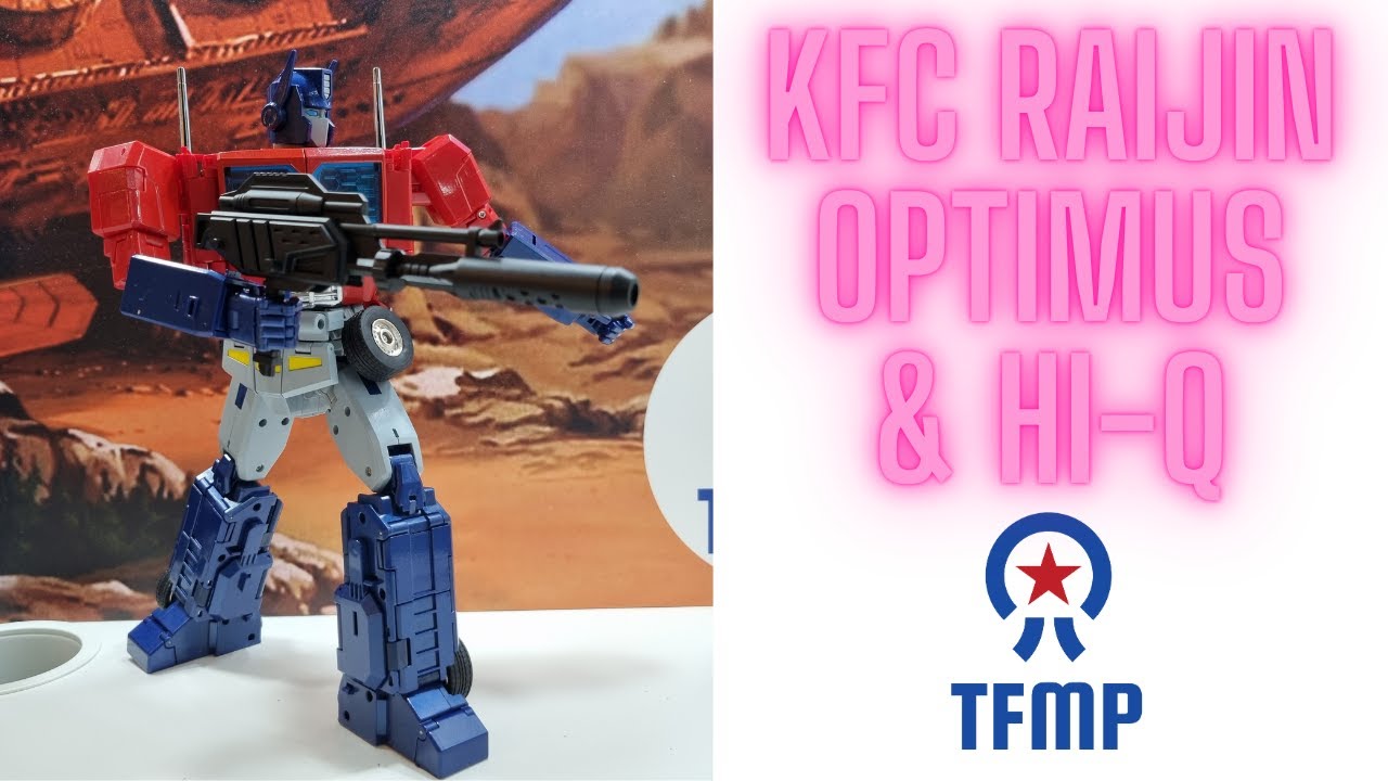 KFC P-14 Raijin & Engine - Transformers Masterpiece Optimus Prime ...