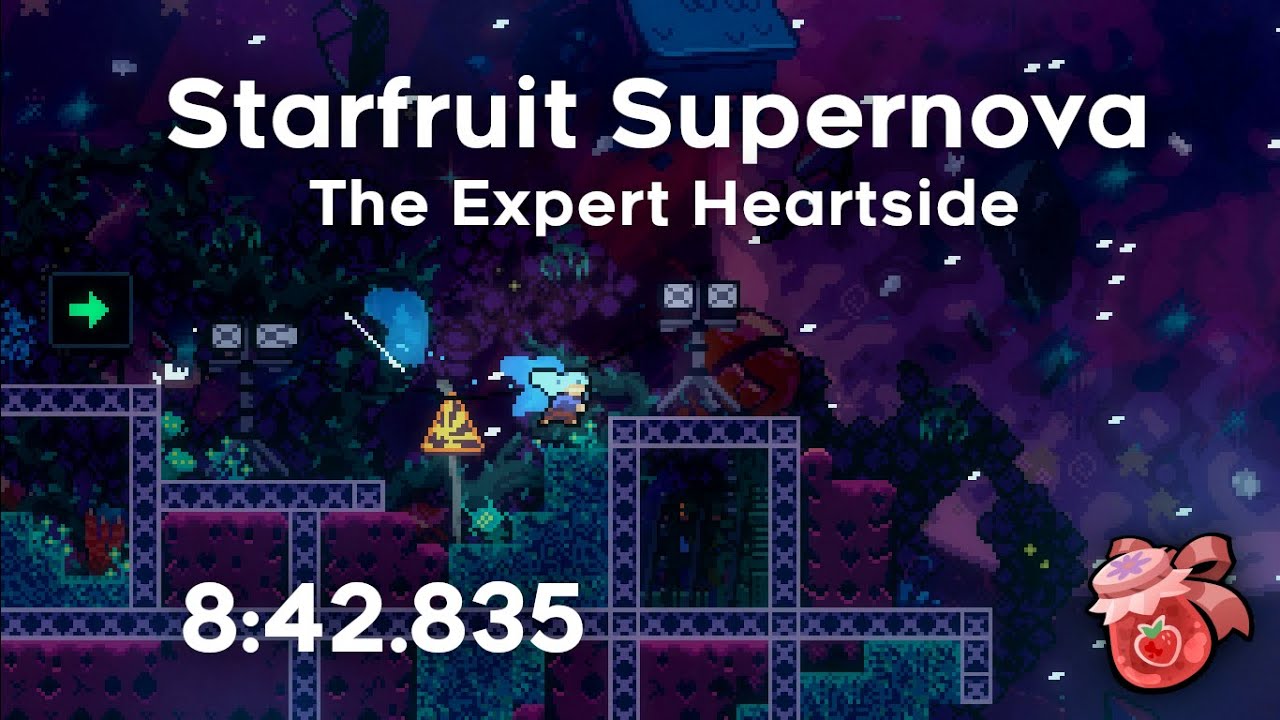 [TAS] Starfruit Supernova in 8:42.835 (Strawberry Jam) - YouTube