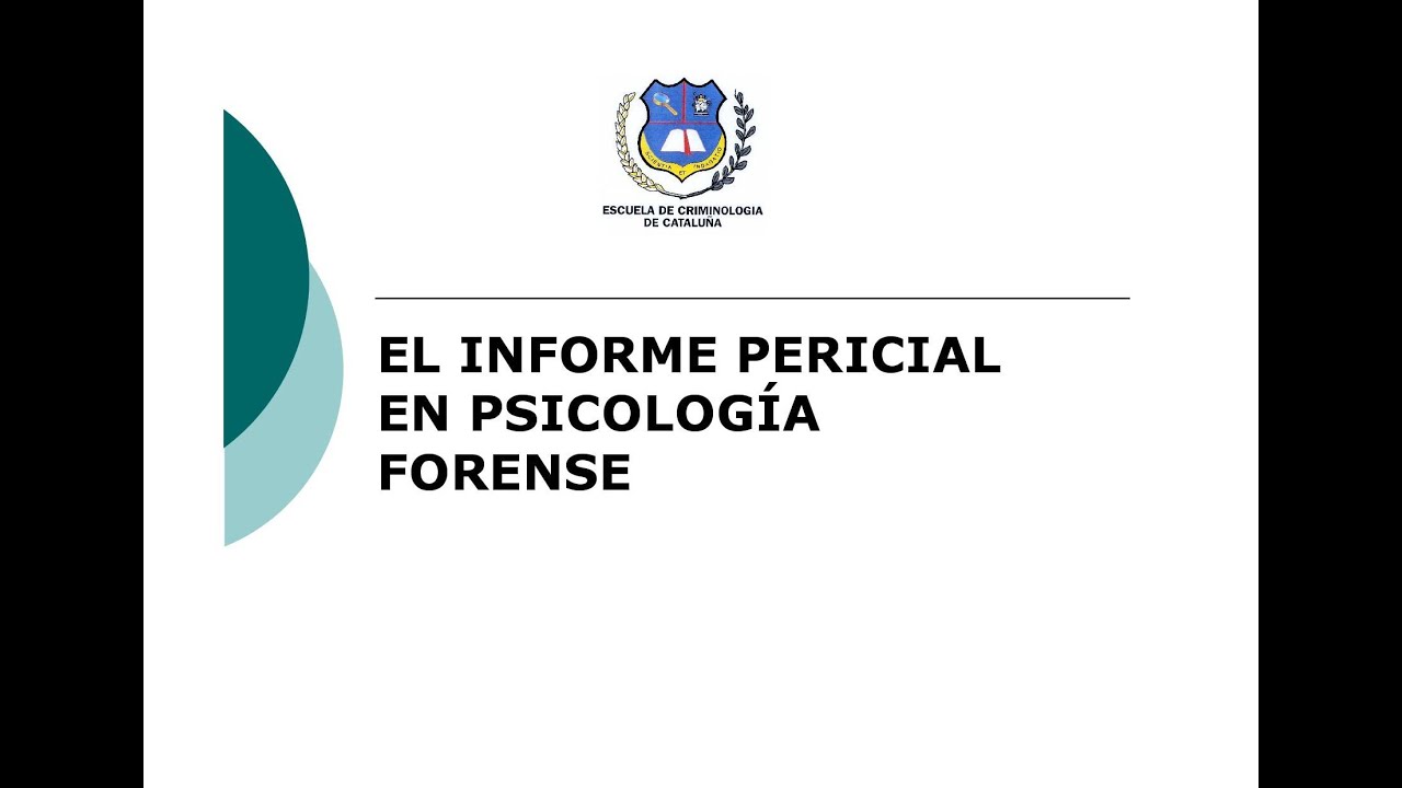 Estructura De Informe Psicologico Forense En Casos De