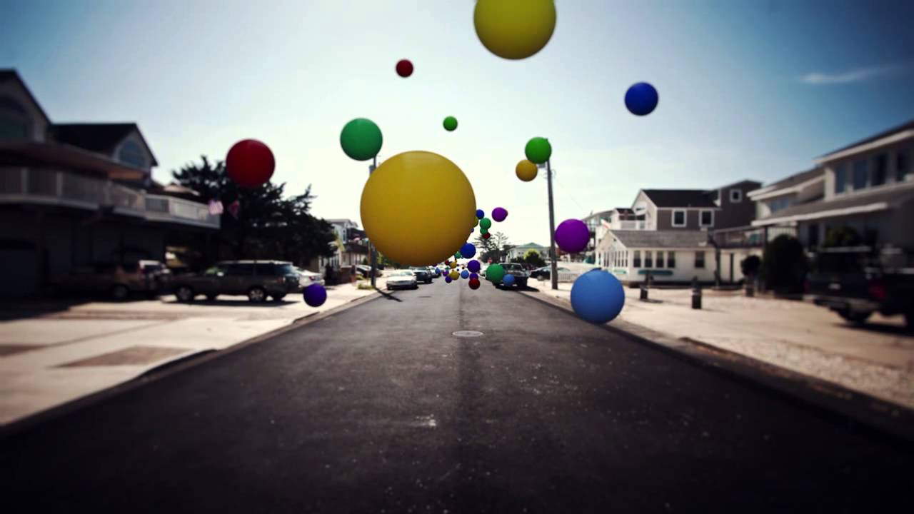 Bouncing Balls - Cinema 4D & After Effects - YouTube