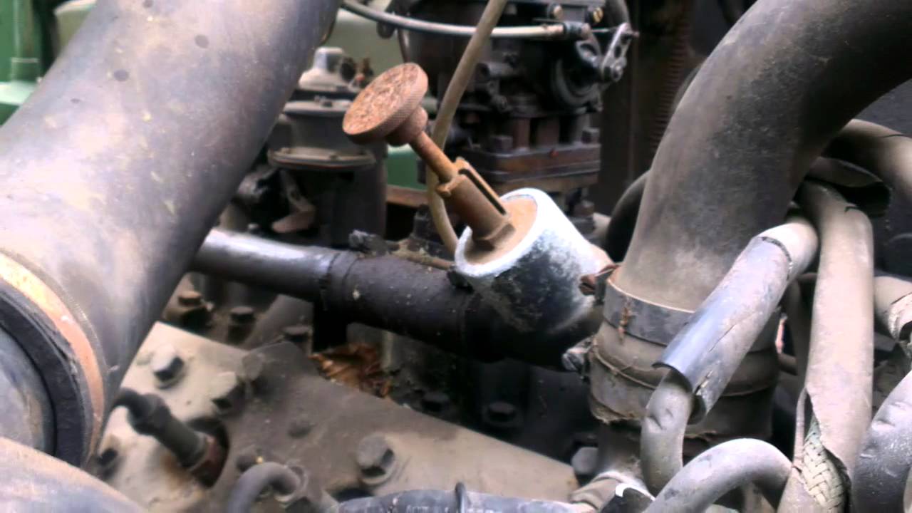 Simca unic marmon v8 engine running sale - YouTube