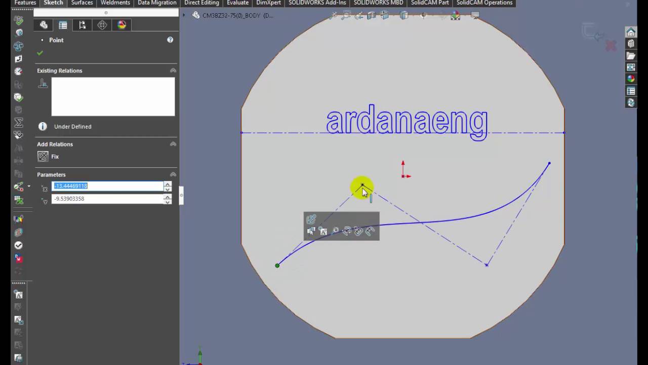 Text Tutorial With Solidworks 2016 - YouTube