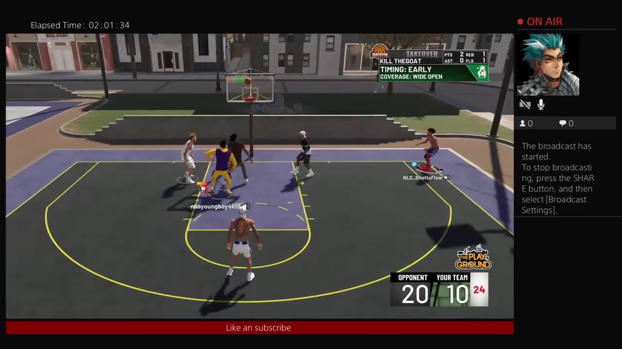 Playing some 2k19 make sure to sub like an comment - YouTube