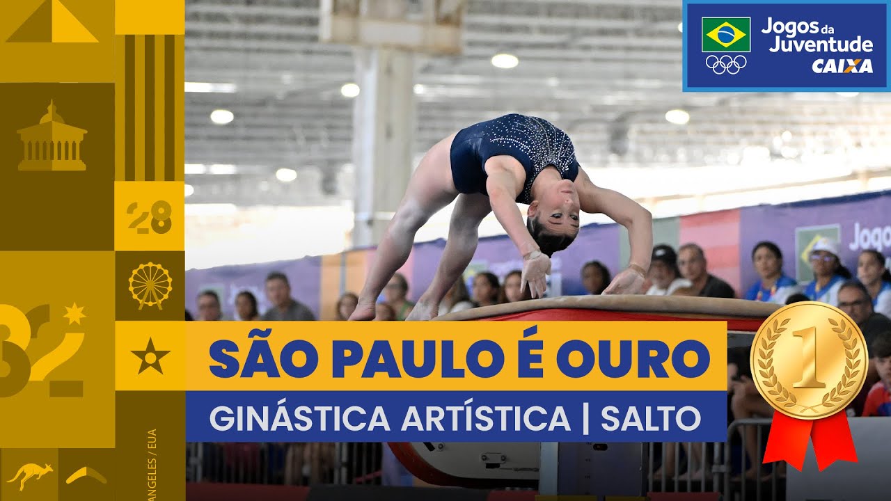 Rebeca Procopio conquista a medalha de ouro para São Paulo no Salto ...