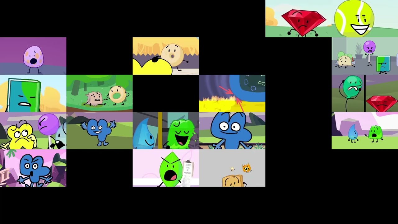 Almost every episode of BFB but it's synced to a scream - YouTube