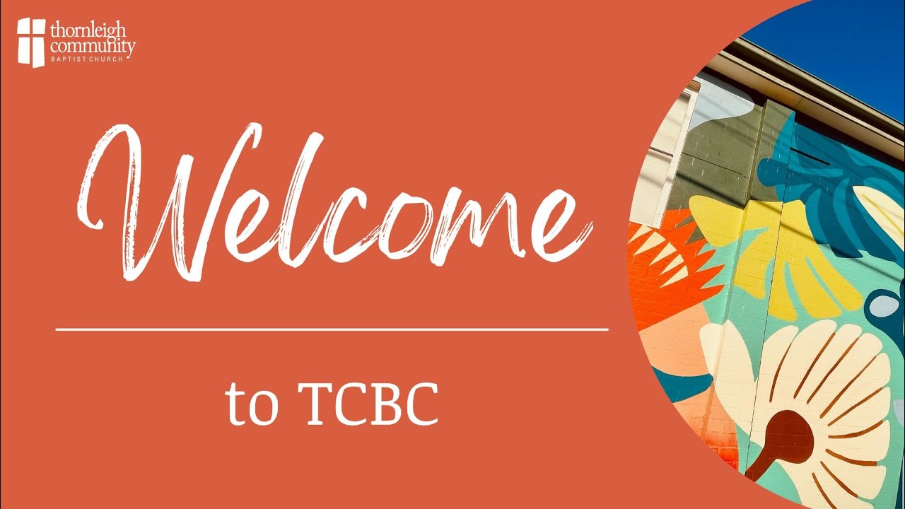 TCBC Online 9:30am Service - 12th May - YouTube