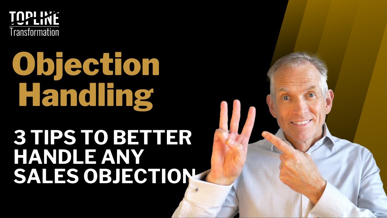 3 OBJECTION HANDLING TIPS for #TECHSALES - YouTube