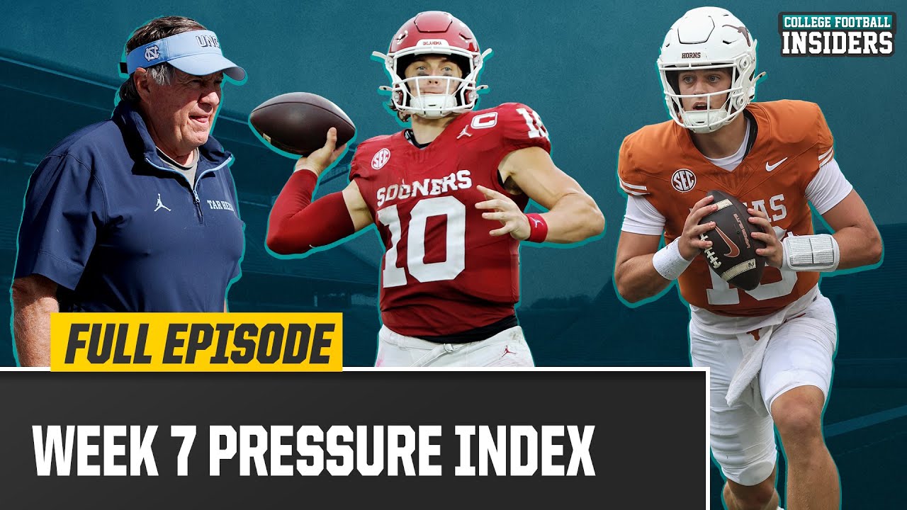 College Football Week 7 Pressure Index: The 10 Teams, Players & Coaches ...