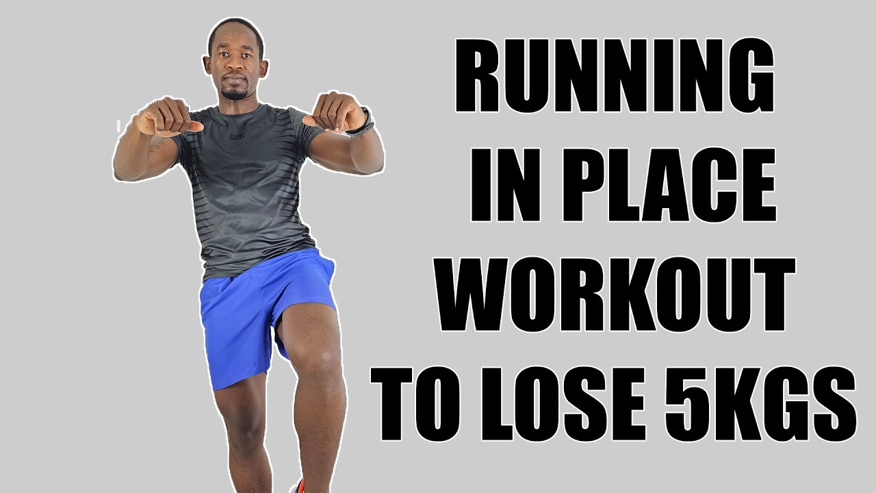 20-MINUTE RUNNING IN PLACE WORKOUT AT HOME HIIT CARDIO - LOSE 5KGS🔥200 ...
