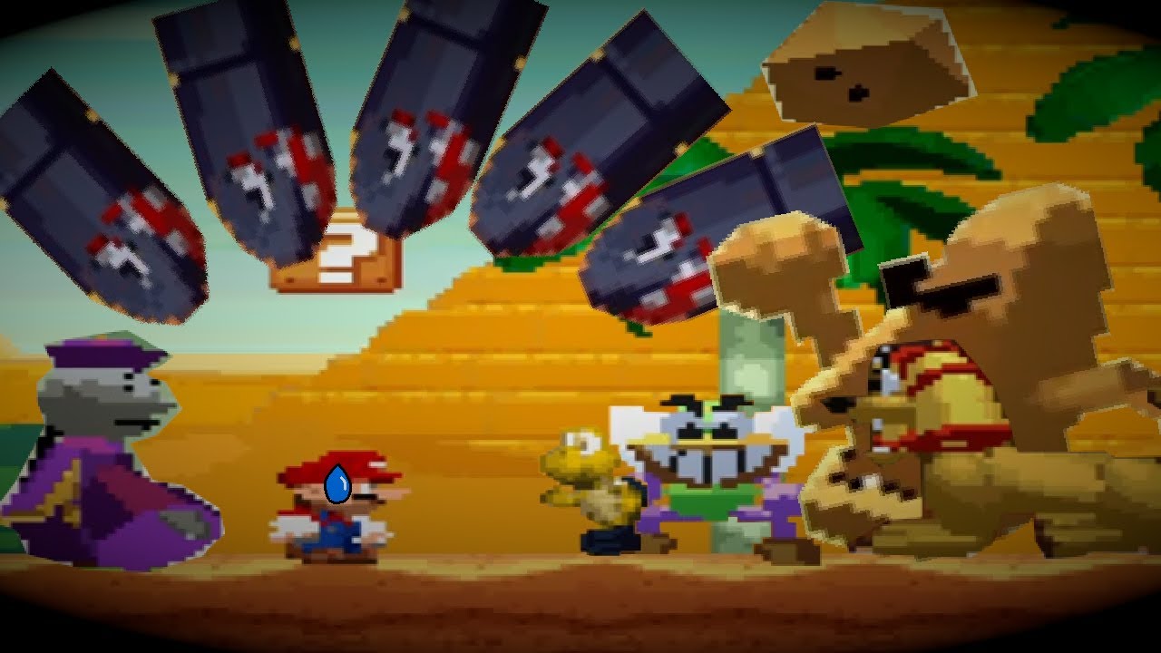 NEW Super Mario Land (Homebrew SNES Game) - YouTube