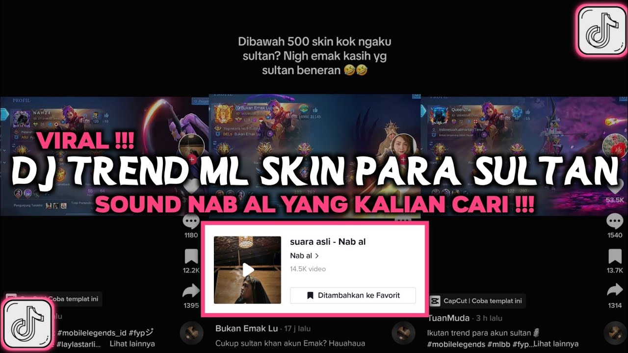 DJ PLAT KT TREND ML PARA SULTAN SOUND NAB AL VIRAL TIKTOK 2023 ...