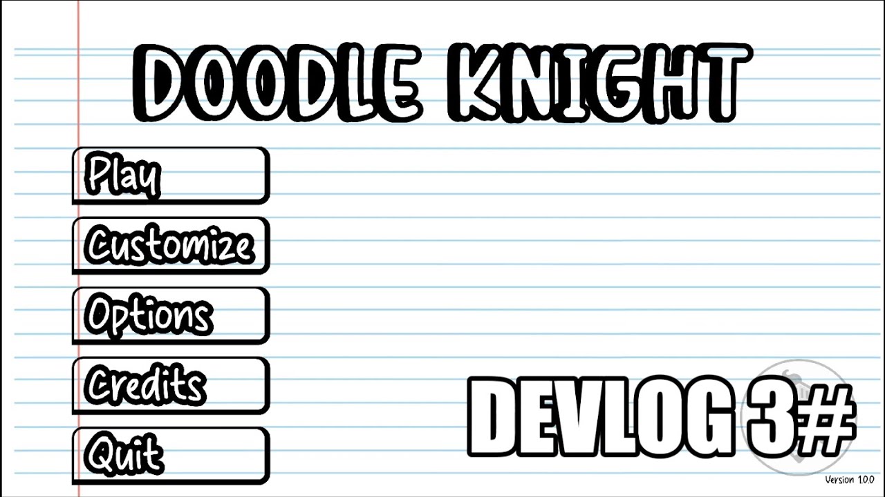 Doodle Knight - Devlog 3 #gamedev #DoodleKnight #devlog - YouTube