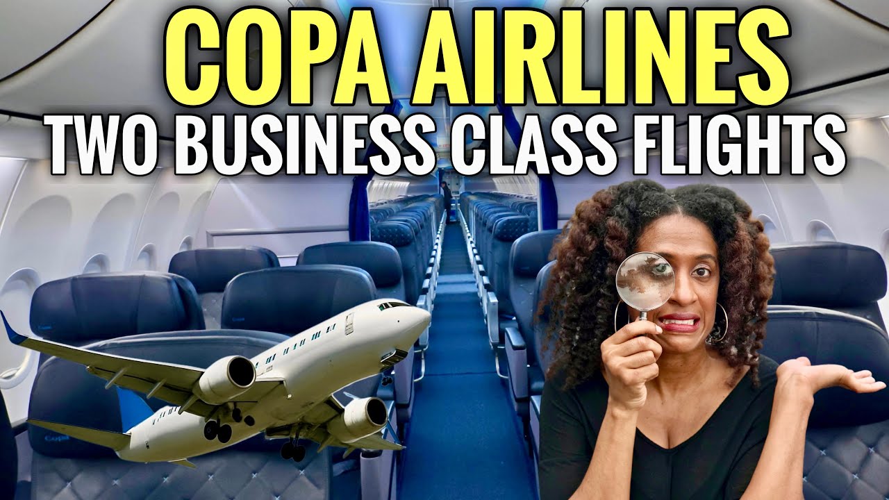 Worth It? My Copa Business Class Experience + Lounge Tour - YouTube