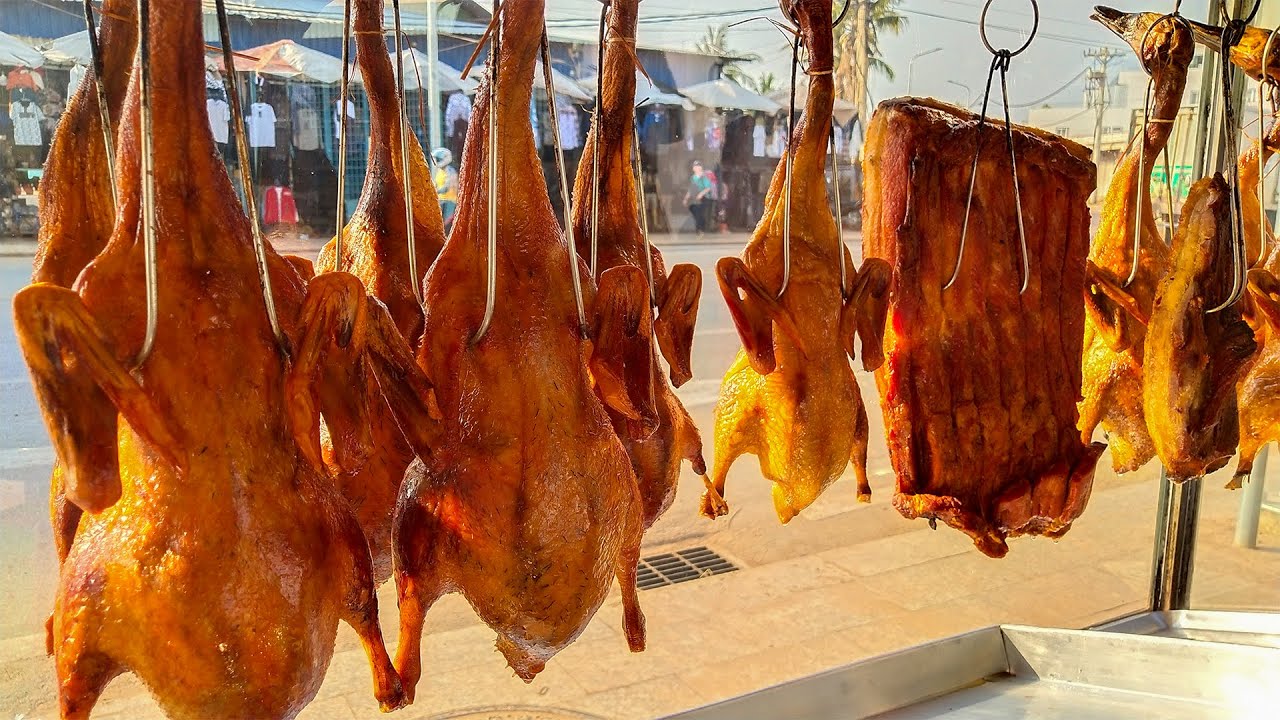 Amazing Delicious Roast Ducks! Street Food #streetfood - YouTube