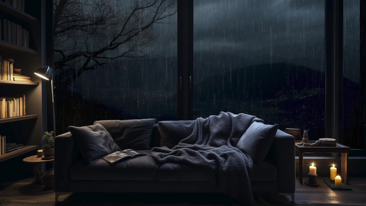 Relaxing Rain Sounds and Comforting Lights Creating a Perfect ...