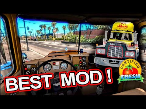 BEST TRUCK MOD in ATS | Available in Steam Workshop | Mack R Series 🚛 ...