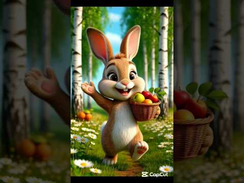 Bunny in action || #cute #shorts #ai #anaya #Mrxaka