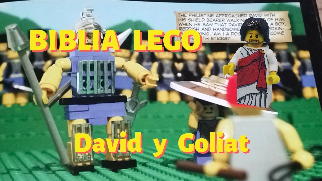 Biblia Lego 1 Samuel 17:1-53 (David vs Goliat) - YouTube