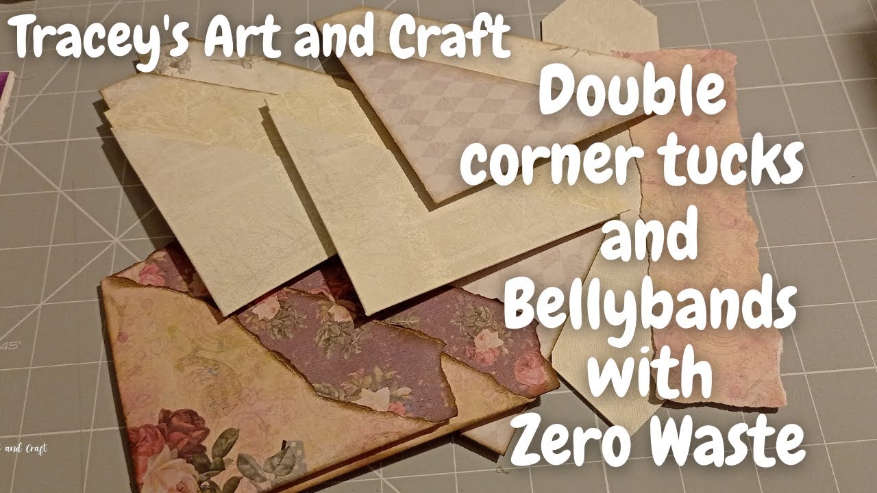Easy beginner double tucks and bellybands - Ephemera building to fill a ...