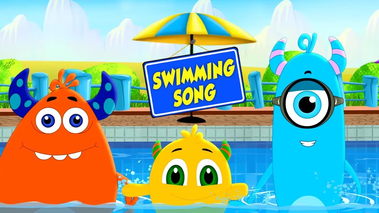 Swimming Song | Coco Beats | Nursery Songs For Children | Kids Cartoons ...