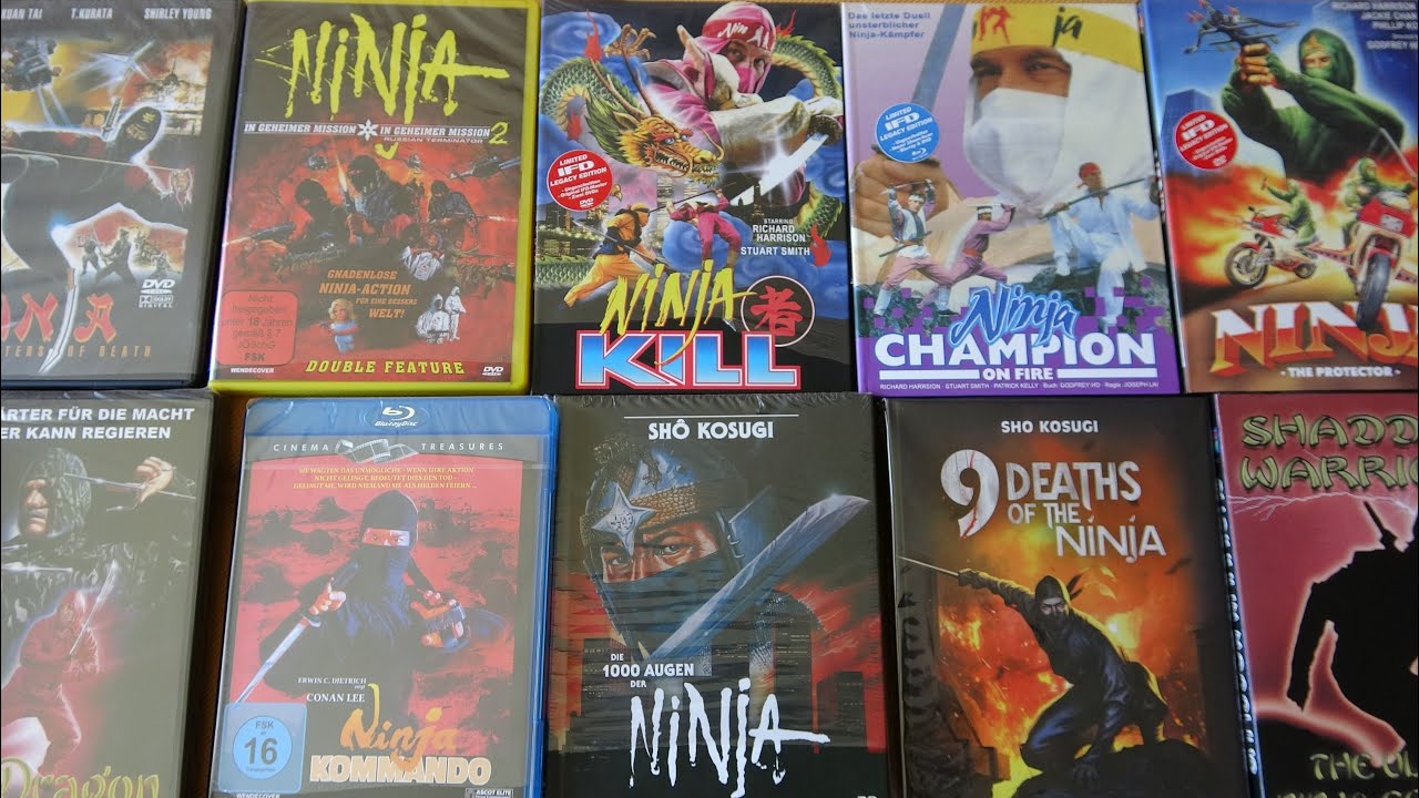 Ninja Filme auf Blu-Ray, DVD, Mediabook, Steelbook,... | Cinema #51 ...