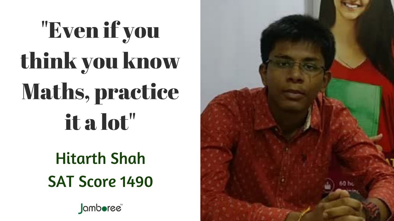 Hitarth Shah - Tips to score high on the SATs - YouTube