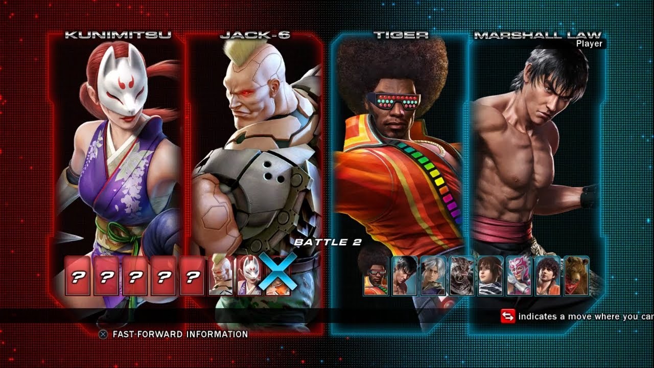 Tekken Tag Tournament 2 / Team Battle Mode / RPCS 3 Gameplay - YouTube