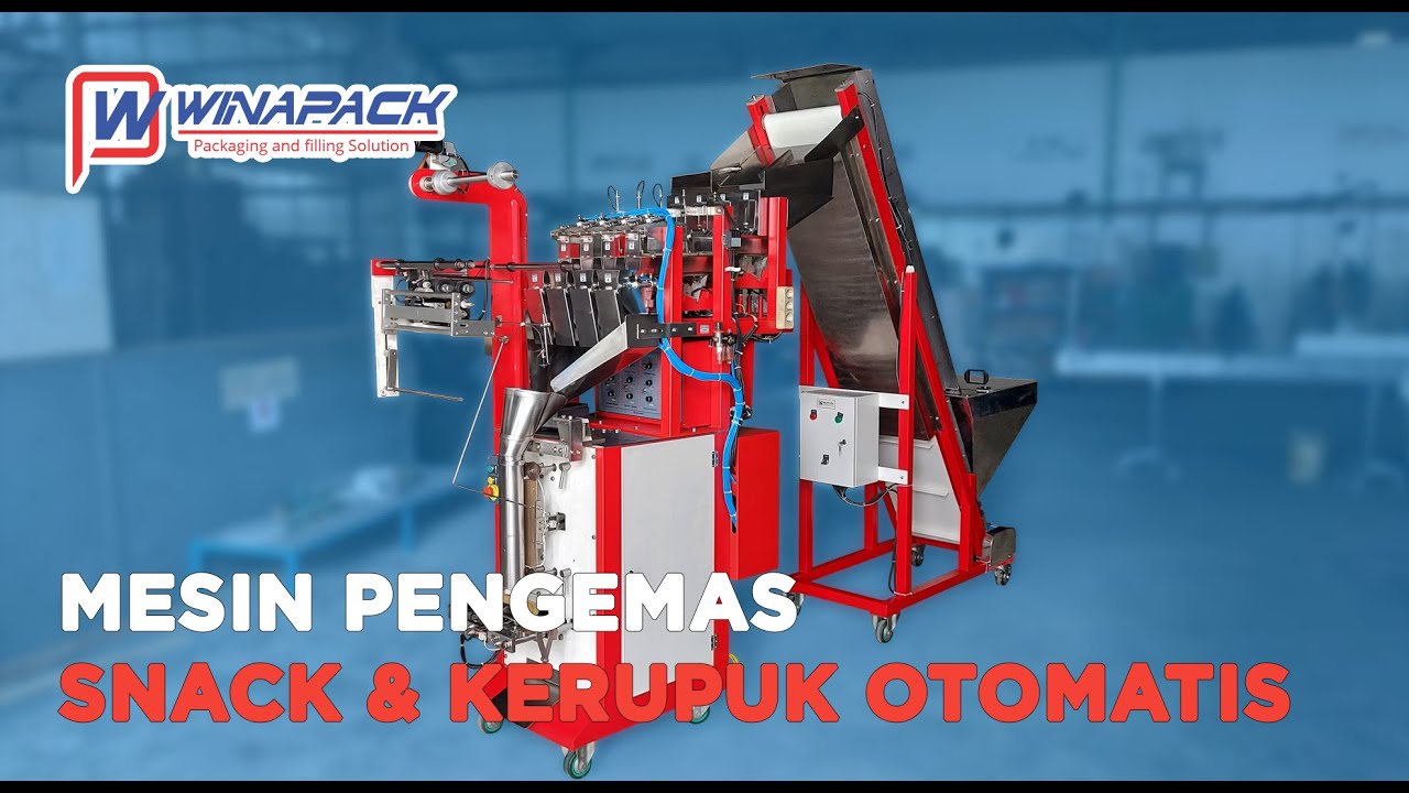 MESIN PENGEMAS KERUPUK, SNACK OTOMATIS | HUB. WINAPACK +6231-8918899 ...