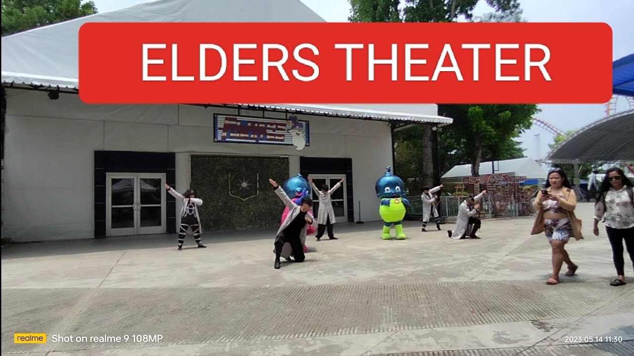 ELDERS THEATER at Enchanted Kingdom 2023 - YouTube