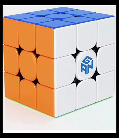 1x1 to 5x5 with random transitions #cubing #rubikscube #cube # ...