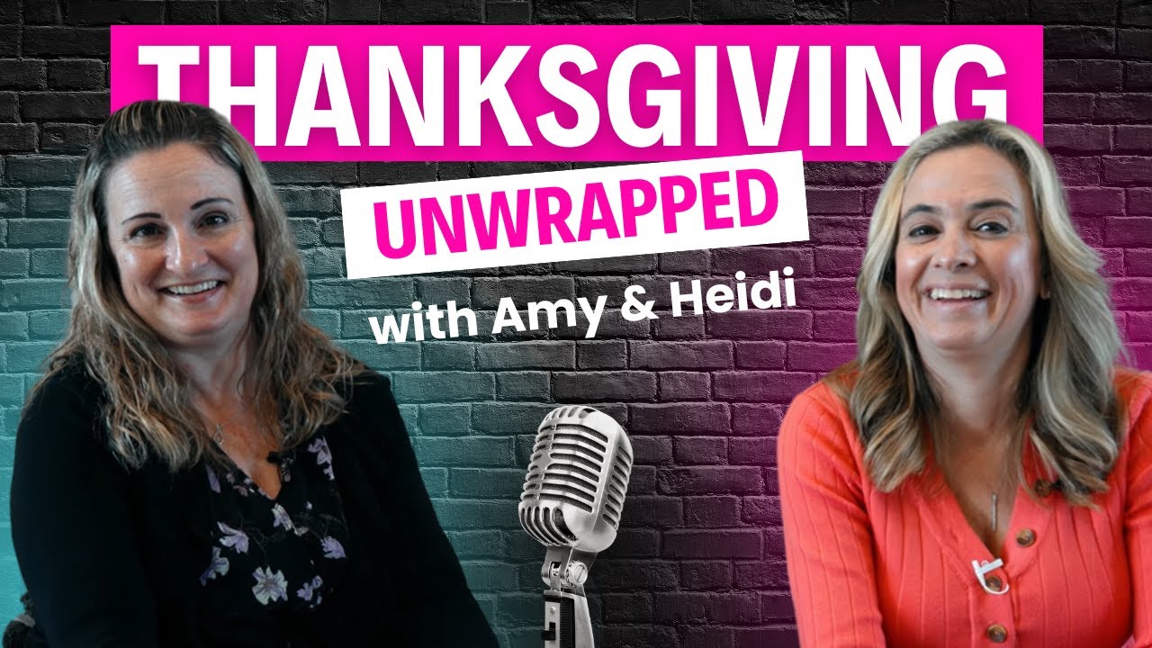 Q&A with Amy + Heidi: Thanksgiving Edition! - YouTube