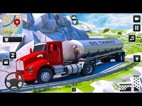 Oil Tanker Simulator 3D Oil Trasport Truck Driver Android Gameplay ...