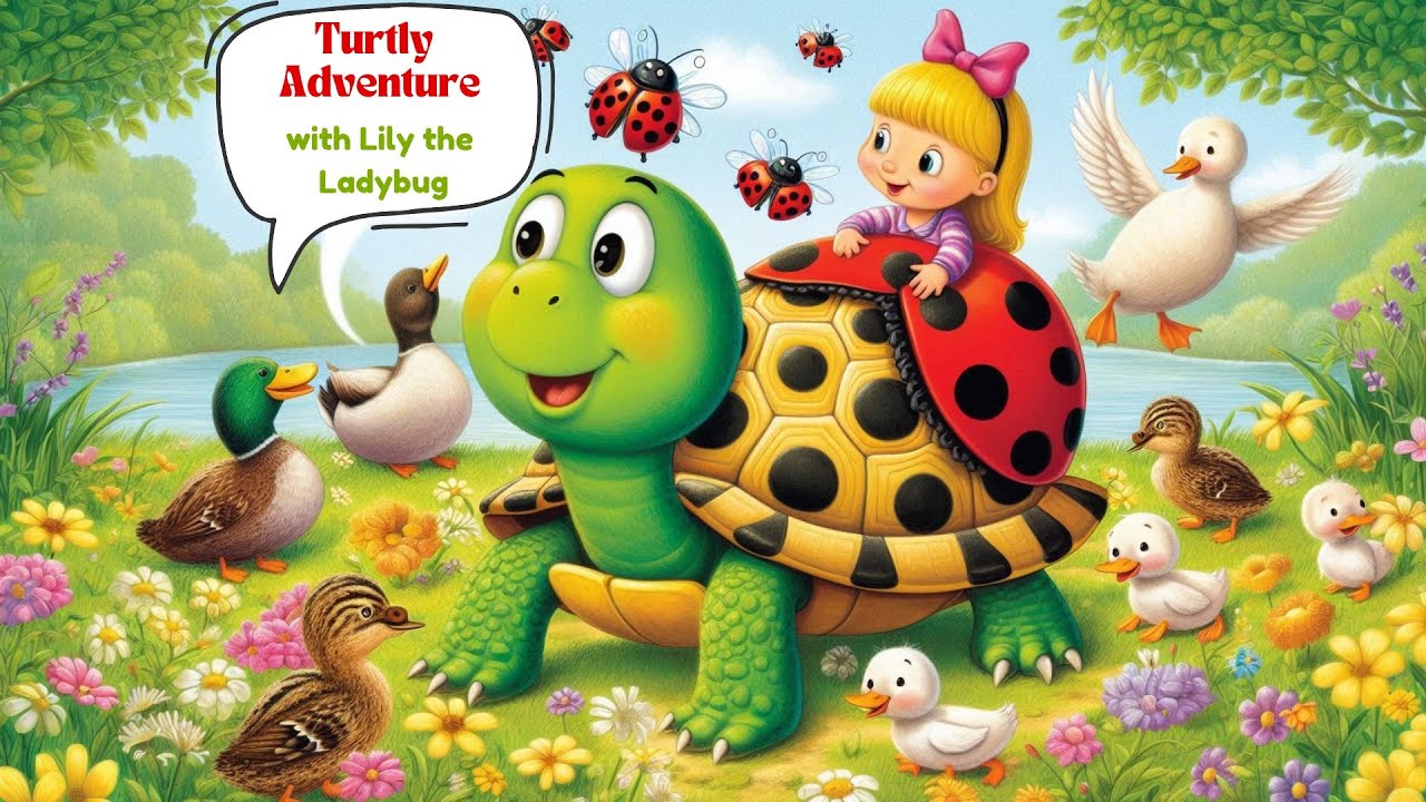 Turtlely Adventure with Lily the Ladybug | Short Stories | Zion Edutech ...