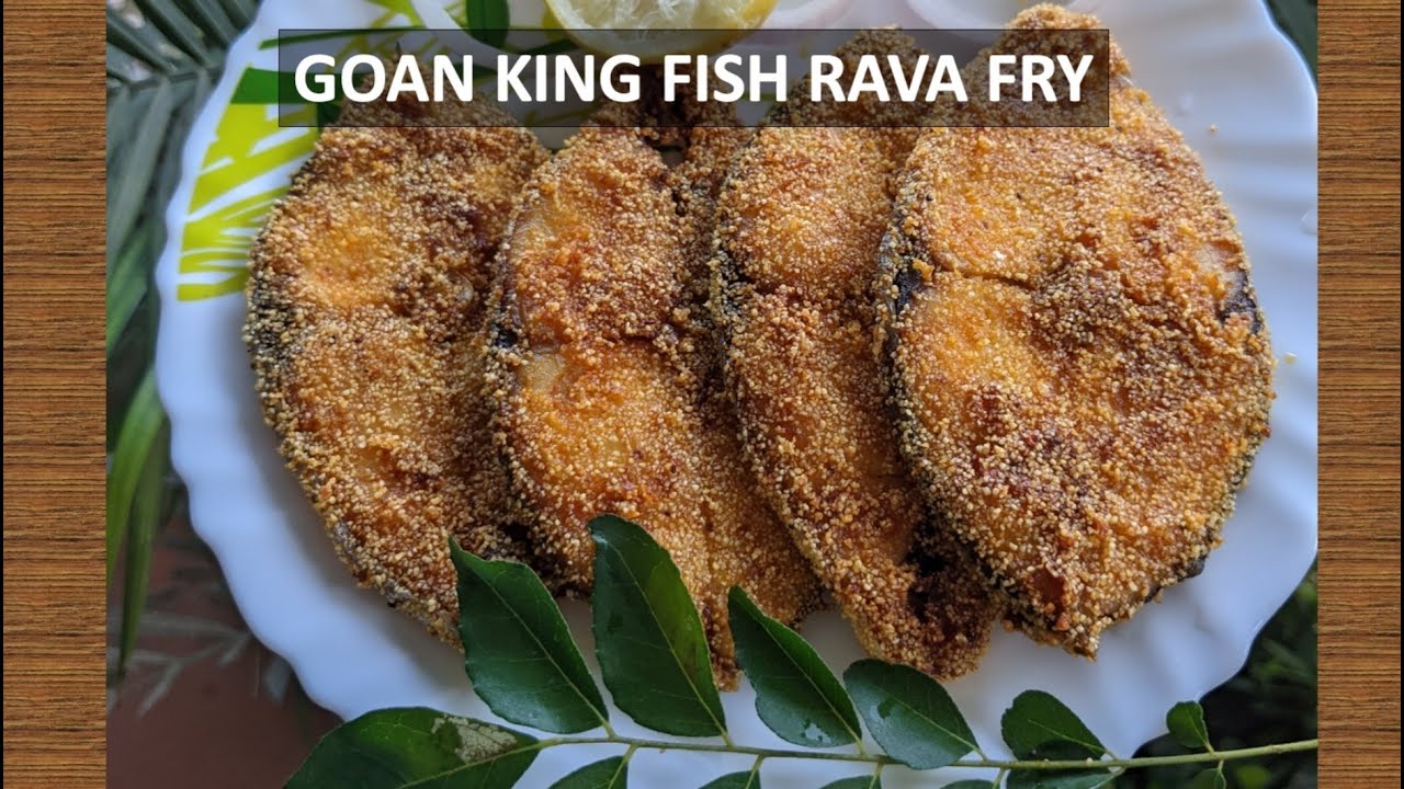 Goan King Fish Rava Fry | Goan Recipes | Jessy's Cookbook - YouTube