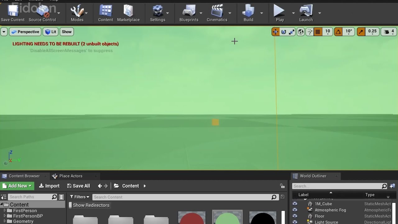How To Make a Simple Post Process Screen Color Tinting Effect In UE4 ...